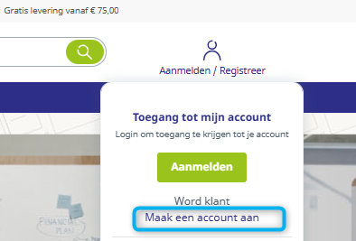 Ik ben al klant. Hoe activeer ik mijn Webshop‑login? – Lyreco Customer Care Center